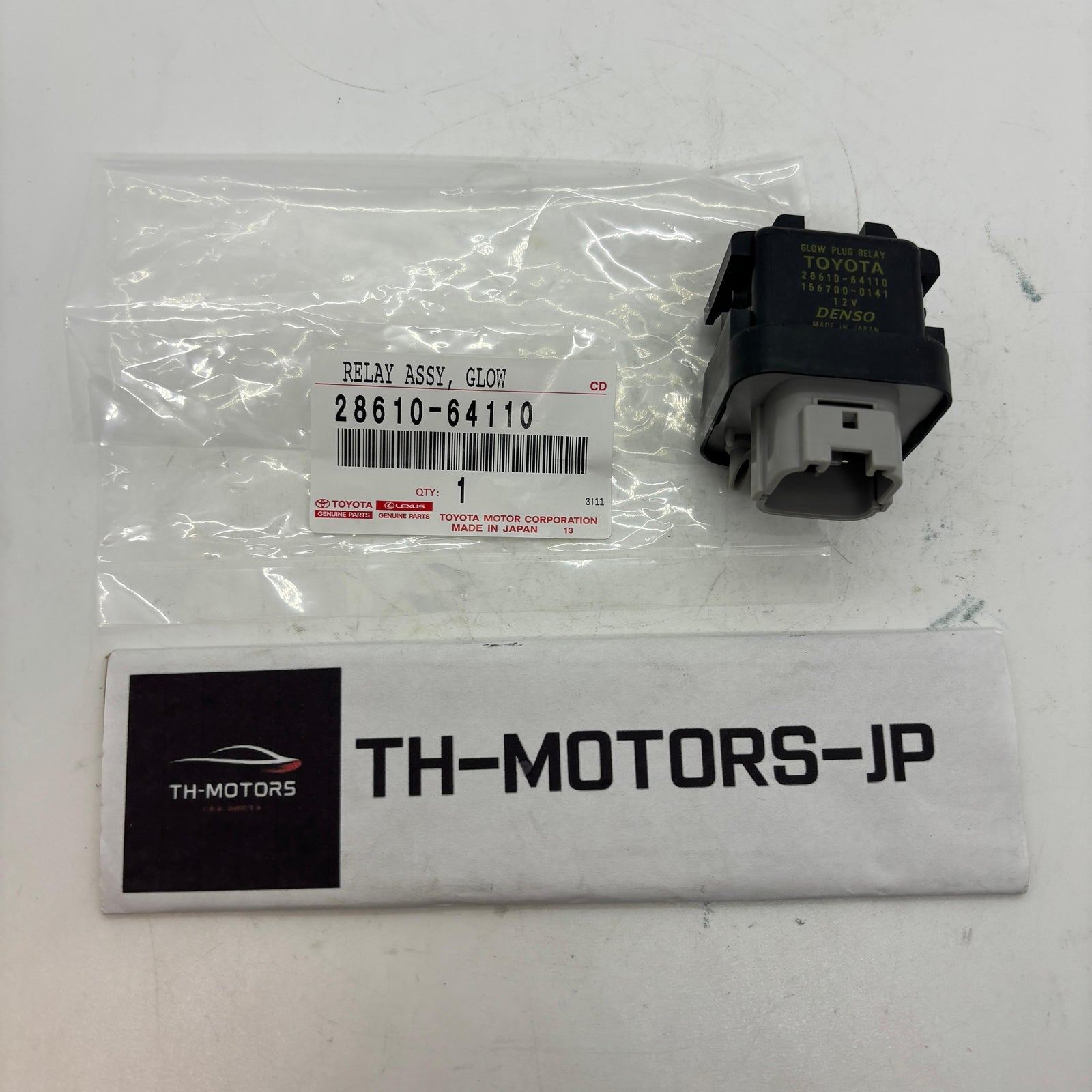 TOYOTA Genuine Hilux 4RUNNER Glow Plug Relay 28610-64110