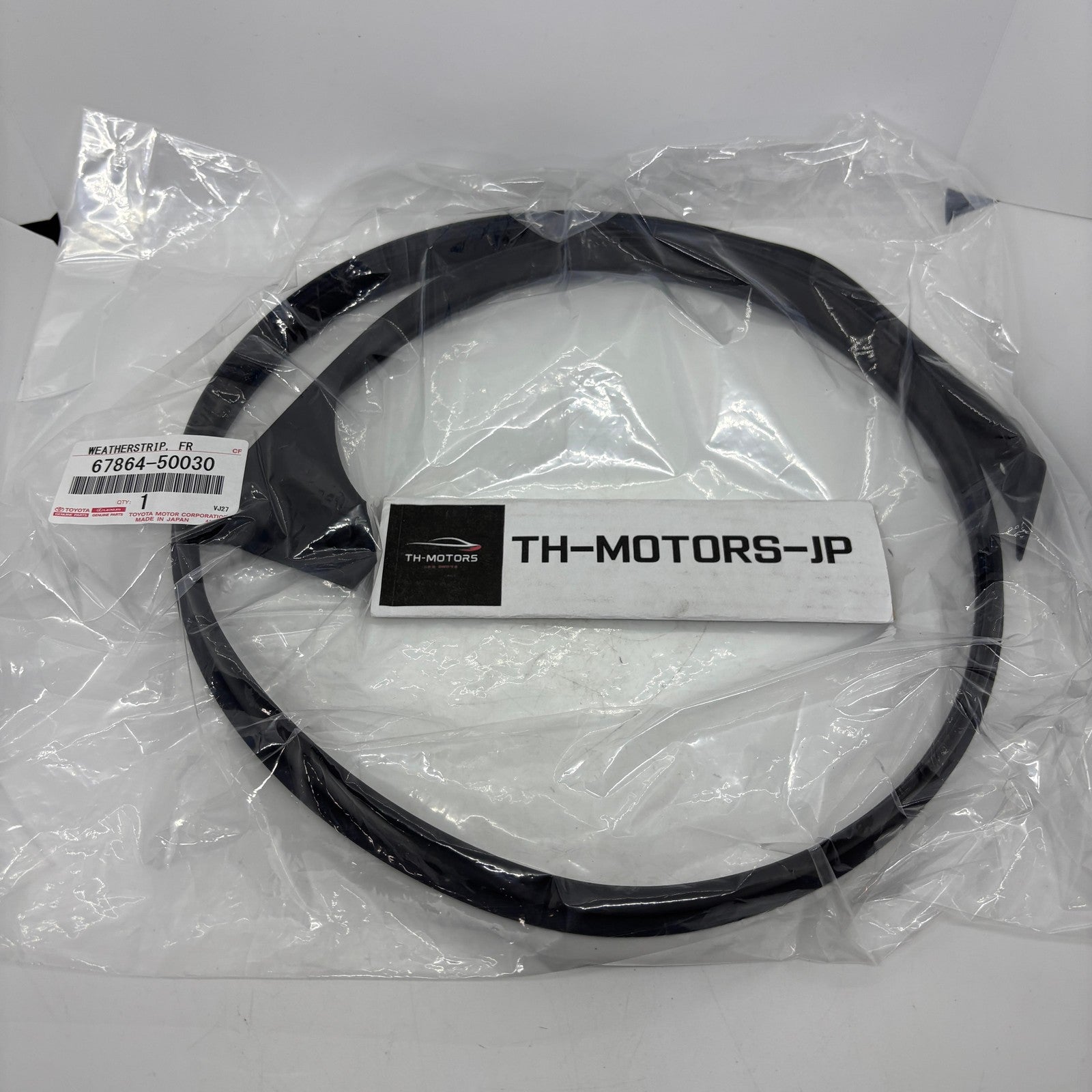 TOYOTA LEXUS Genuine LS430 Front Upper Driver Door Weatherstrip 67864-
