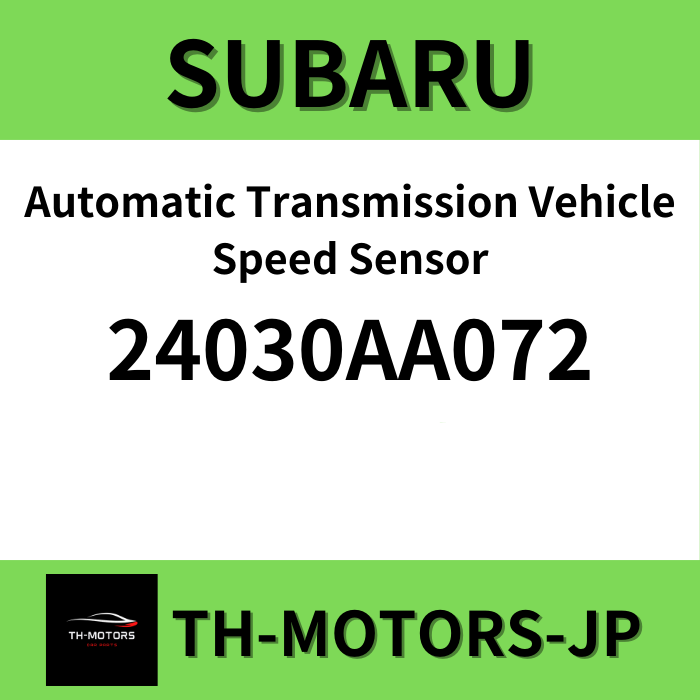 SUBARU Genuine Legacy Automatic Transmission Vehicle Speed Sensor 2403